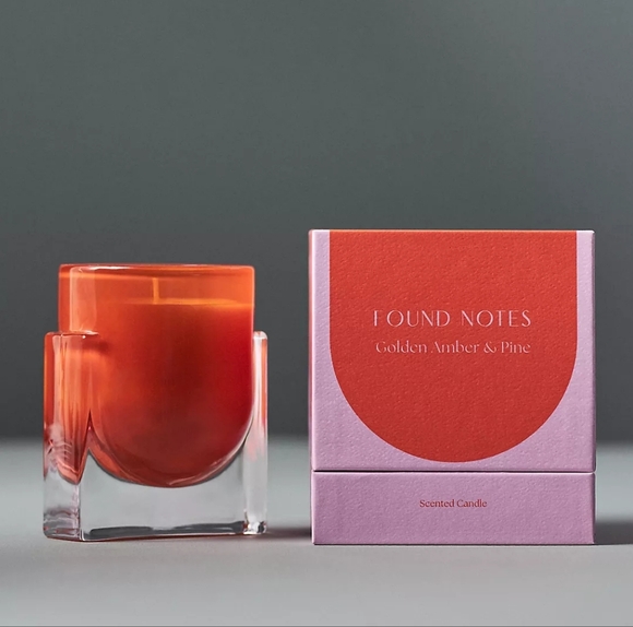 Anthropologie | Accents | Anthropologie Found Notes Woody Golden Amber ...